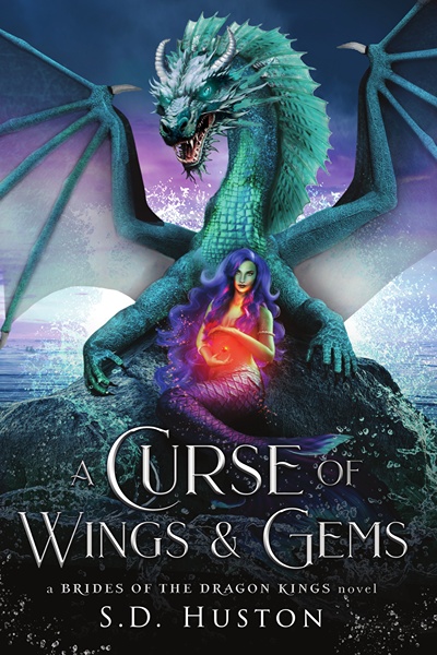 A Curse of Wings & Gems: A Cursed Royals Fantasy Romance (a BRIDES OF ...